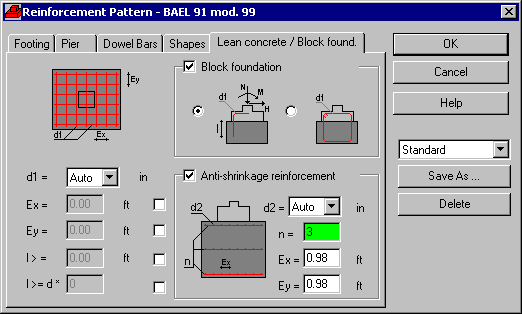 Lean Concrete / Block Foundation