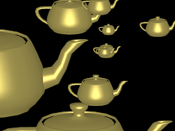 Using Materials with Particle Array