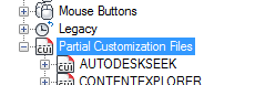 To Create and Load Partial Customization (CUIx) Files | AutoCAD LT | Autodesk Knowledge Network