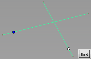 Create a fillet curve between two existing curves