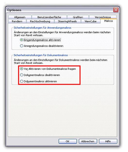 Bekannte Einschränkungen bei Autodesk Revit Model Review