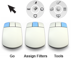 Assign a shader to a surface using the Apply Shaders tool