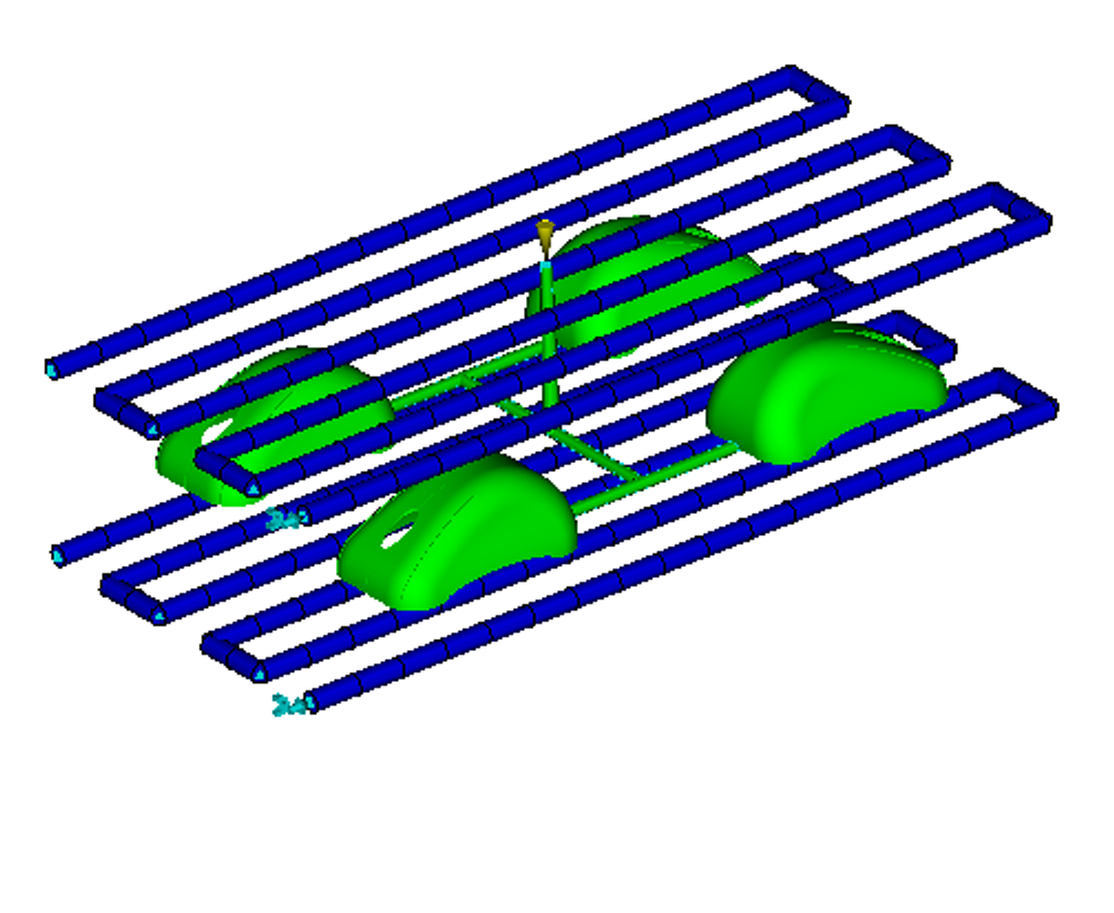 Create the Cooling Lines