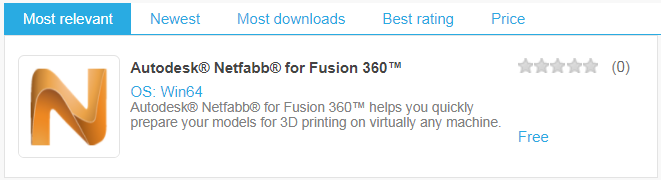 Working with Fusion 360 and Netfabb
