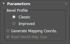 Bevel Profile Modifier Reference