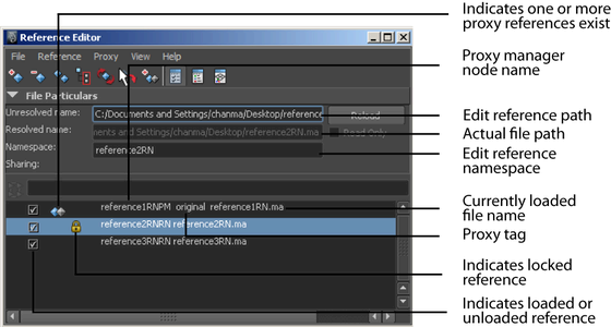 About proxy references | Maya 2019 | Autodesk Knowledge Network