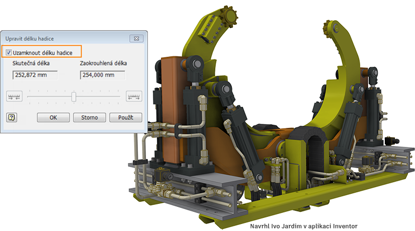 Přehled nových funkcí v aplikaci Autodesk Inventor 2019