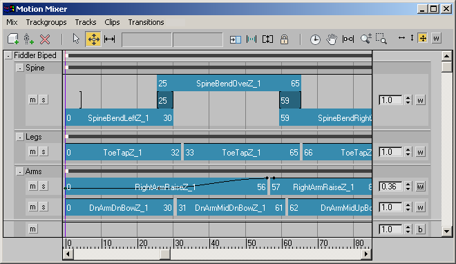 Motion Mixer (Biped)