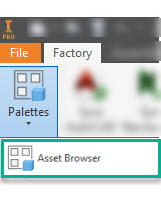 Open Inventor Factory Browsers