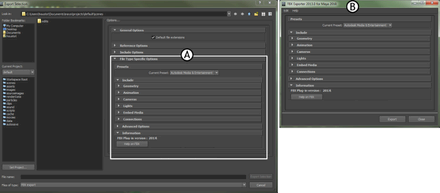 FBX Plug-in UI | Maya 2020 | Autodesk Knowledge Network