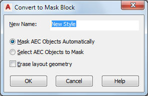 To Create a Mask Block From Polylines