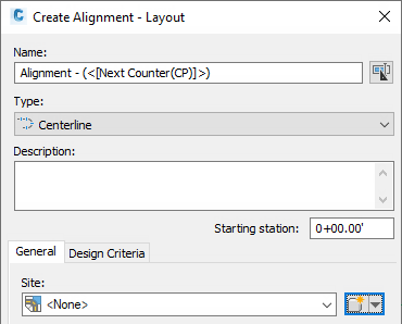 Parcel Interaction with Alignments
