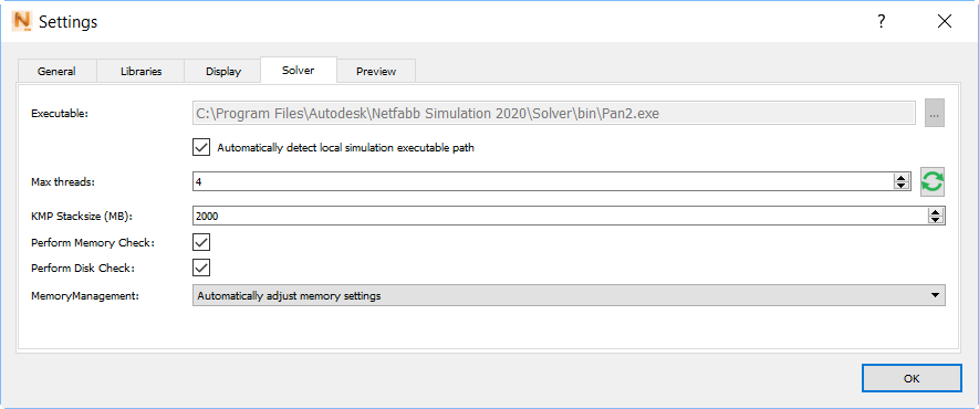 Netfabb Simulation Settings | Netfabb 2021 | Autodesk Knowledge Network