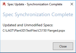 To Modify Piping Components in a Spec | AutoCAD Plant 3D 2021 ...