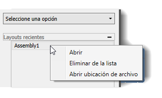 Trabajo con el Explorador de layouts