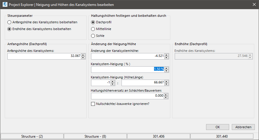 Lernprogramm: Bearbeiten des Civil 3D-Modells