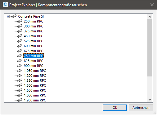 Lernprogramm: Bearbeiten des Civil 3D-Modells