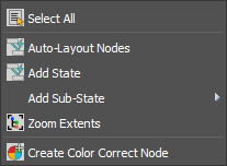 Compositor View Right-Click Menus