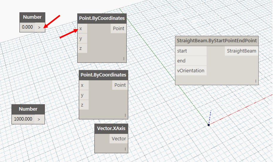 Create a Straight Beam