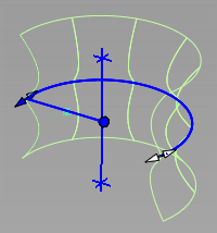 Revolve a curve around an axis