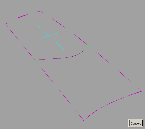 Trim convert a surface