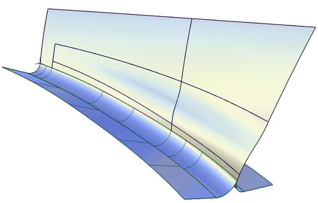 Create rolled edge surfaces
