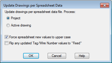 To Update Drawings From Spreadsheet Data