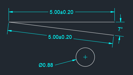 Shot Put Field Layout