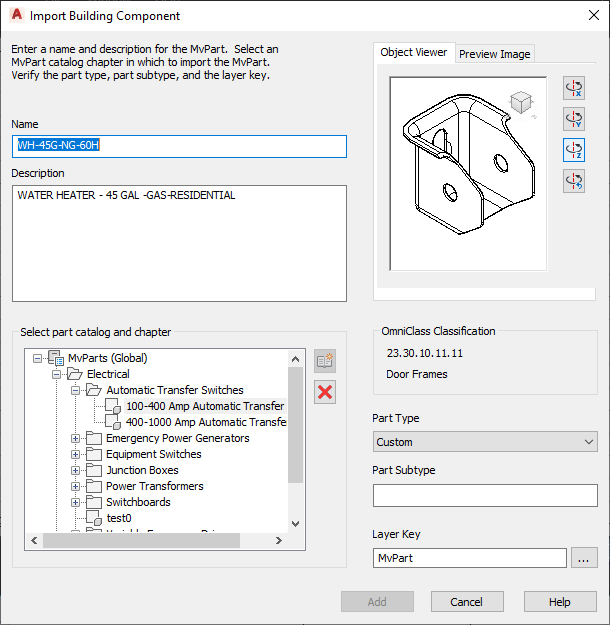 To Import A Building Component Into AutoCAD MEP 2022 Toolset AutoCAD to-import-a-building-component-into-autocad-mep-2022-toolset-autocad