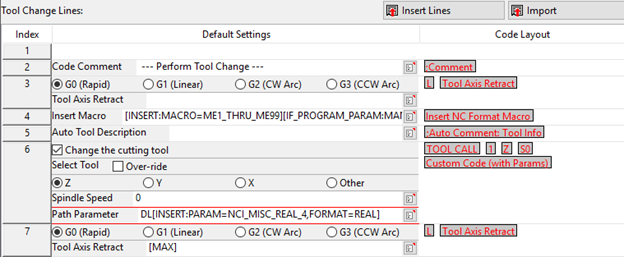 Support miscellaneous values from Mastercam