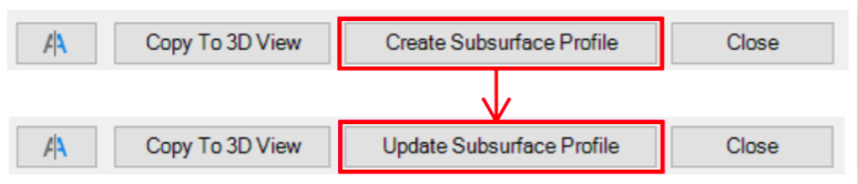 Generating a Profile View in the Geotechnical Modeler