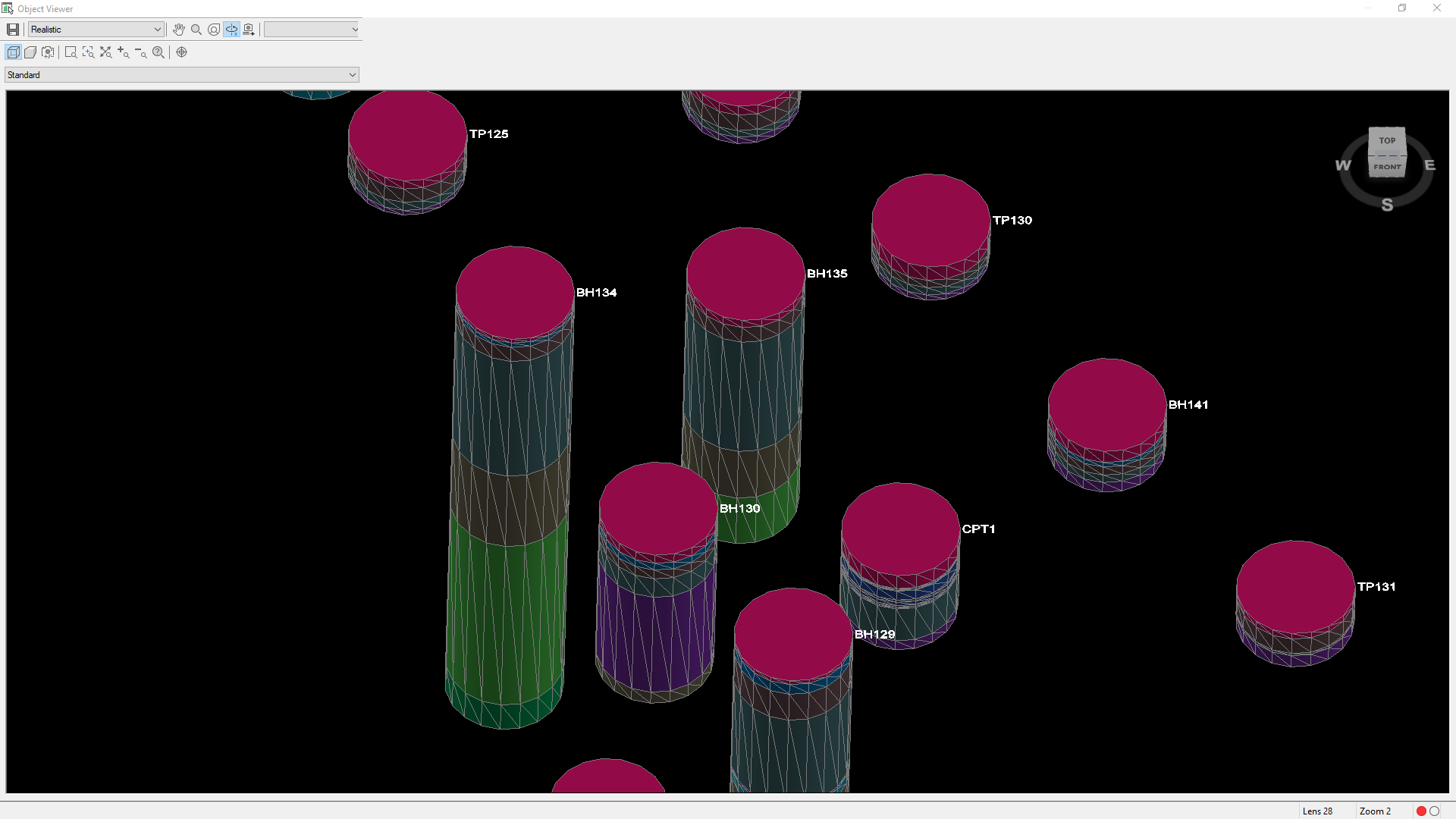 Generating 3D Boreholes