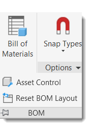 Work with the Bill of Materials (BOM)