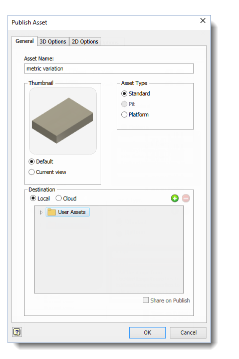 Create Asset Variants