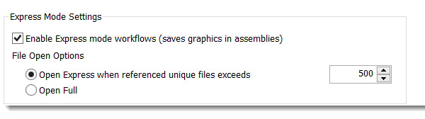 About Working in Express Mode