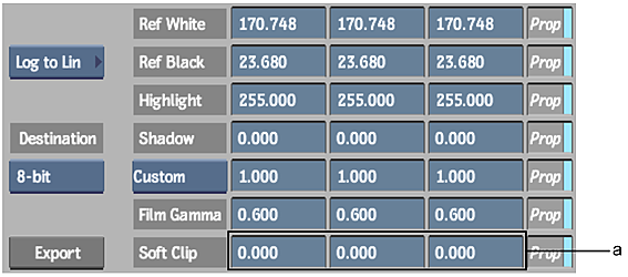 Modifying Basic Conversion LUT Curves