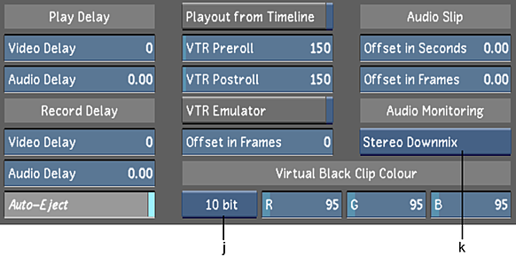 Engineering Settings