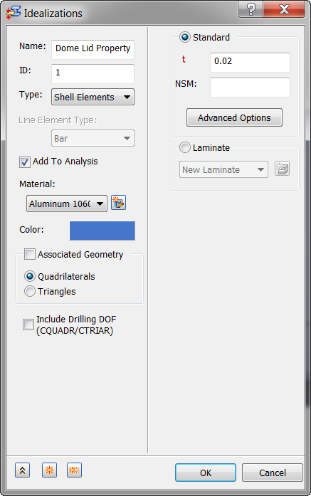 Tutorial B5: Define the Properties and Mesh