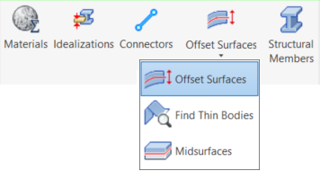 Autodesk Inventor Nastran Ribbon Bar