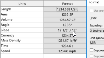 Unit Type for US Survey Feet