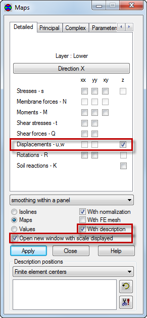 Display Slab Results on Maps