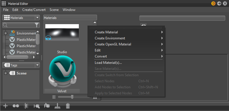 Working with Materials