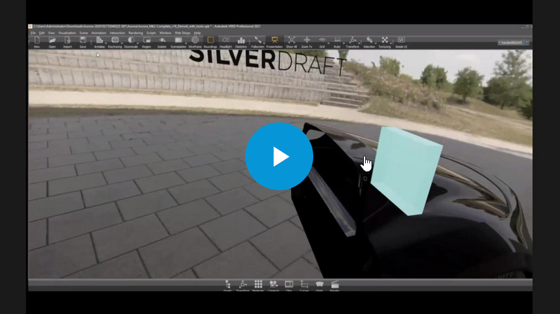 Virtual Design Reviews in VRED Using Ray Tracing and Remote Collaboration