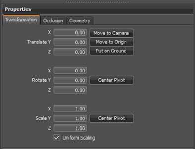 Scene Module Scene Graph Tab – Simple UI