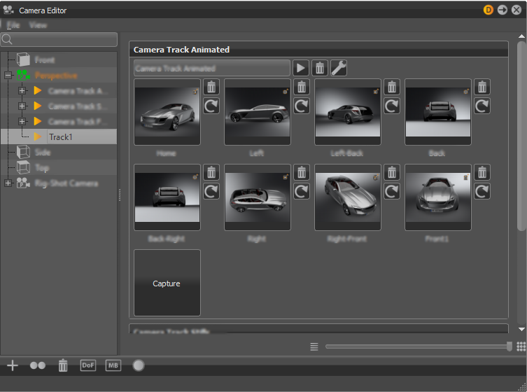 About the Camera Editor Advanced Tab