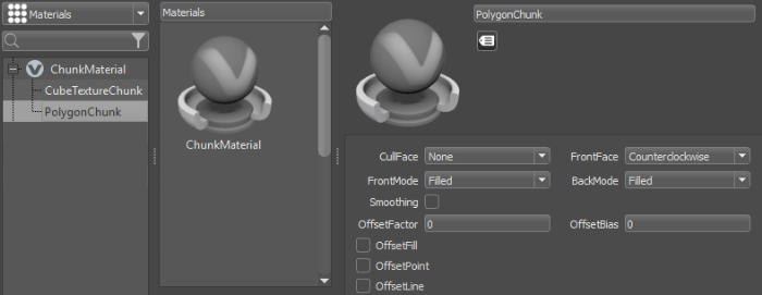 About OpenGL Materials - Chunk Material