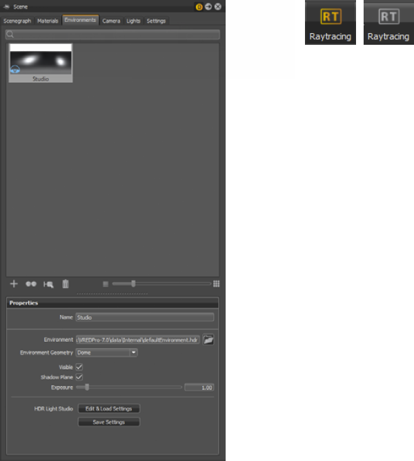 Scene Module Environments Tab – Simple UI