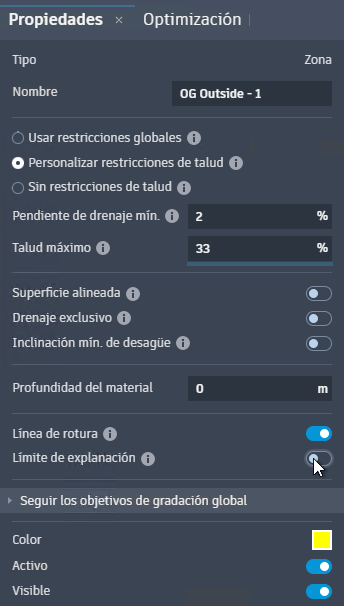 Grading Optimization