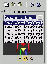 Panneau déroulant Copier/Coller