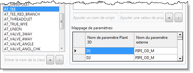 A propos du mappage de la géométrie des classes
